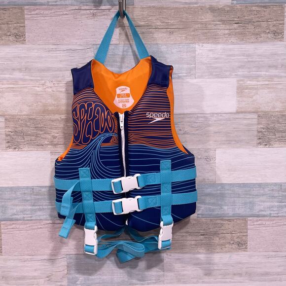Speedo | Swim | Speedo Surf N Turf Life Vest Jacket Type Iii Uscg Blue ...